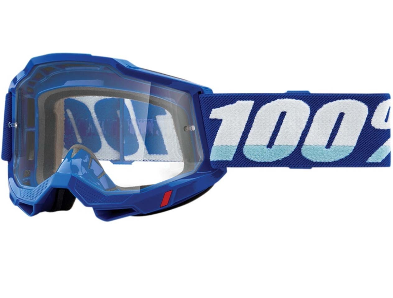 GOGLE 100 PROCENT CROSS/ENDURO ACCURI 2 BLUE niebieski || biały | Off ...