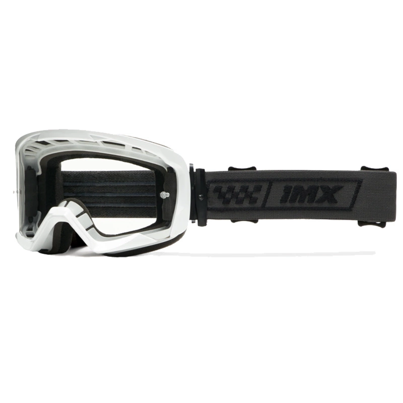 GOGLE IMX ENDURANCE RACE GOG WHITE/BLACK (SZYBA DARK SMOKE + CLEAR ...